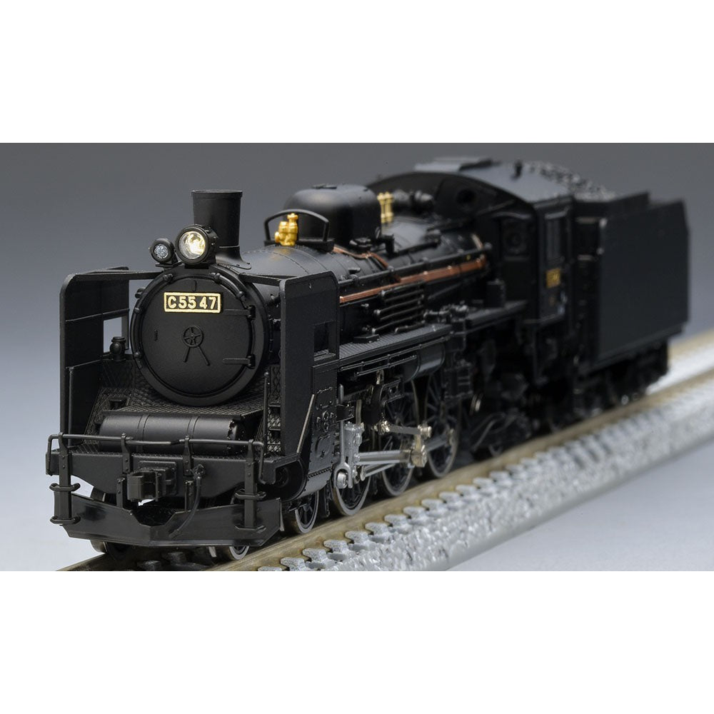 TOMIX N JNR C55 Type Steam Locomotive 3rd Generation Hokkaido Specification