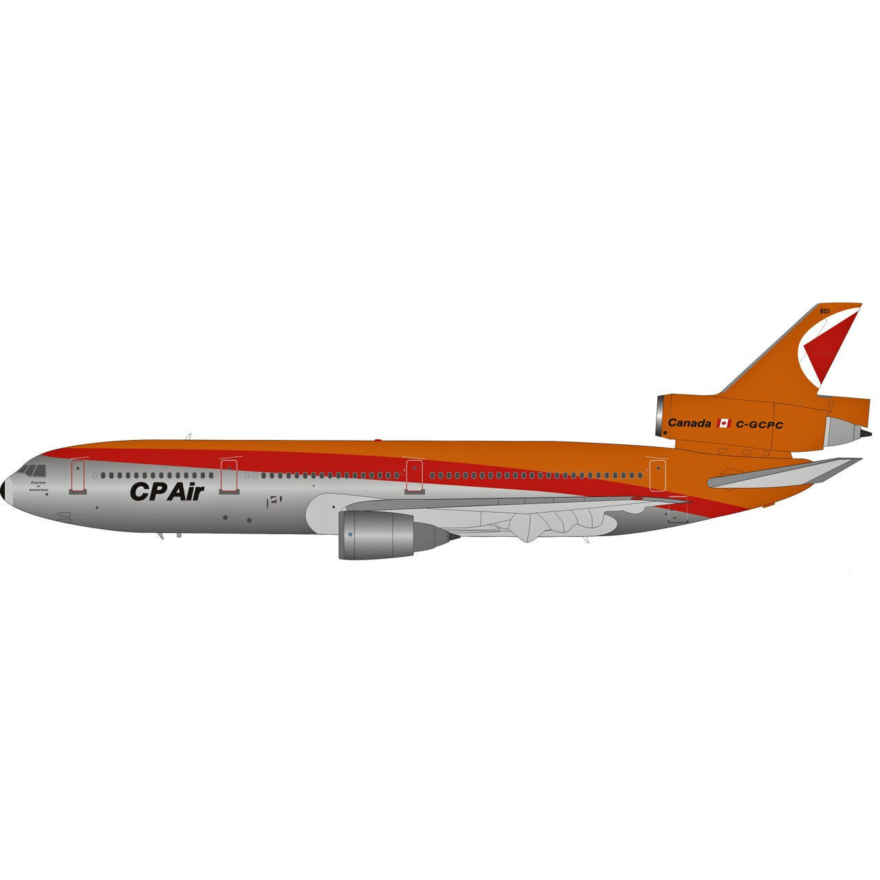 Inflight 1/200 CP Air McDonnell Douglas DC-10-30 C-GCPC