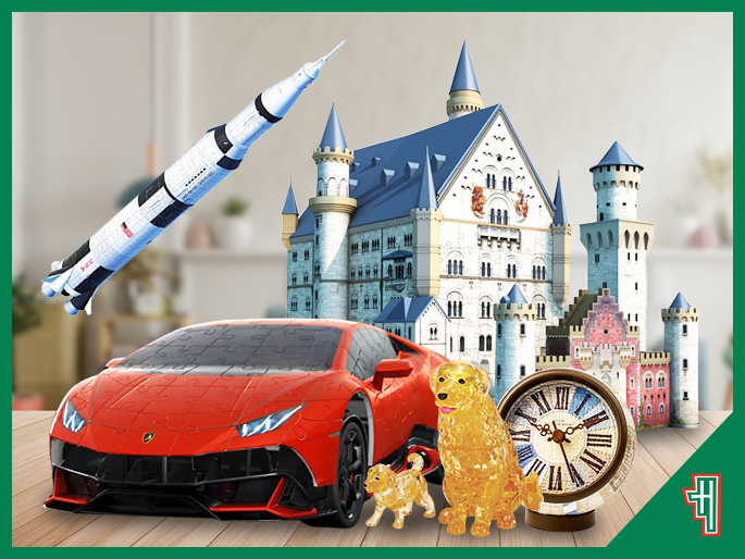 3D Puzzles: Taking Puzzling to the Next Dimension – Hobbyco