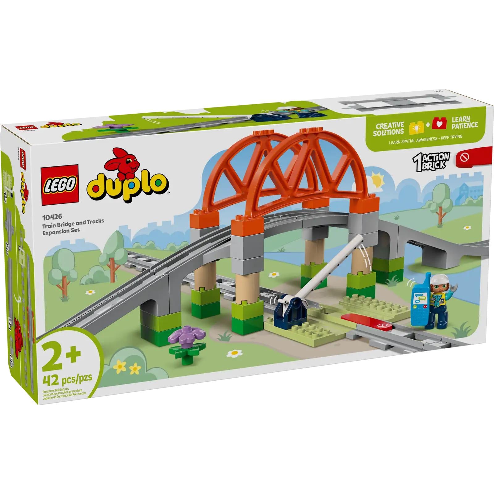 LEGO DUPLO - Train Bridge and Tracks Expansion Set | Hobbyco - Est.1935