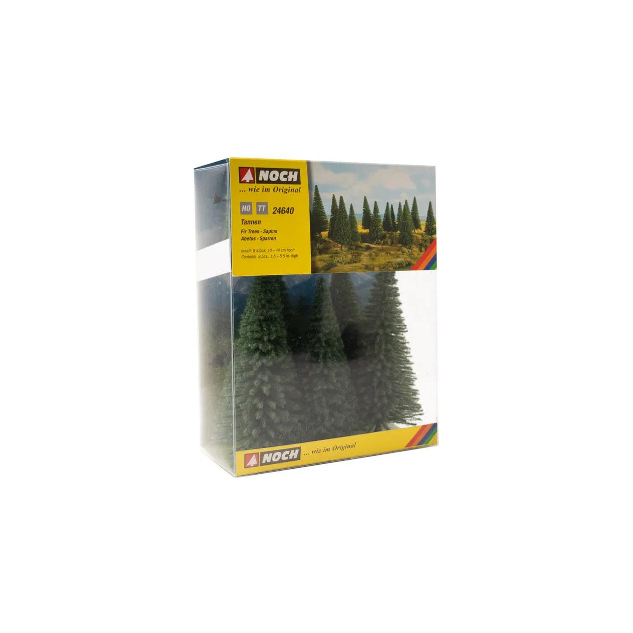 Noch HO Fir Trees (10-14 cm) 8pcs – Hobbyco