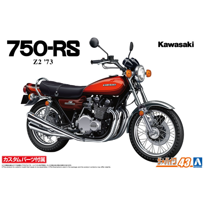 Aoshima 1/12 Kawasaki 750RS Z2 '73 with Custom Parts – Hobbyco