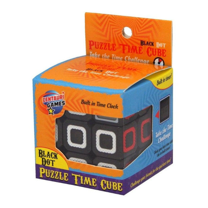 Centauri Cube Timer Puzzles - Black Dot