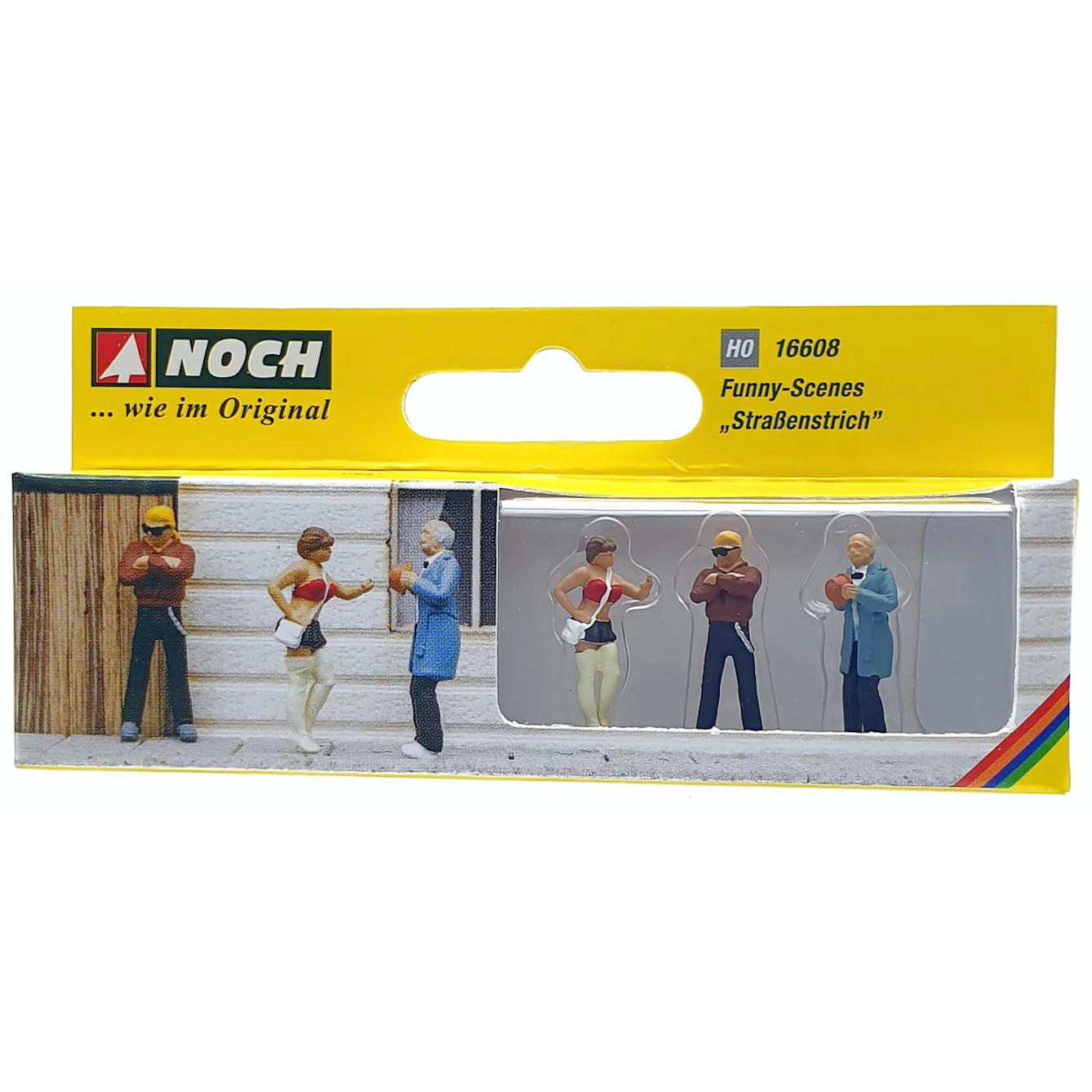 HO Funny-Scenes Kerb Crawling Area (3 Figures)