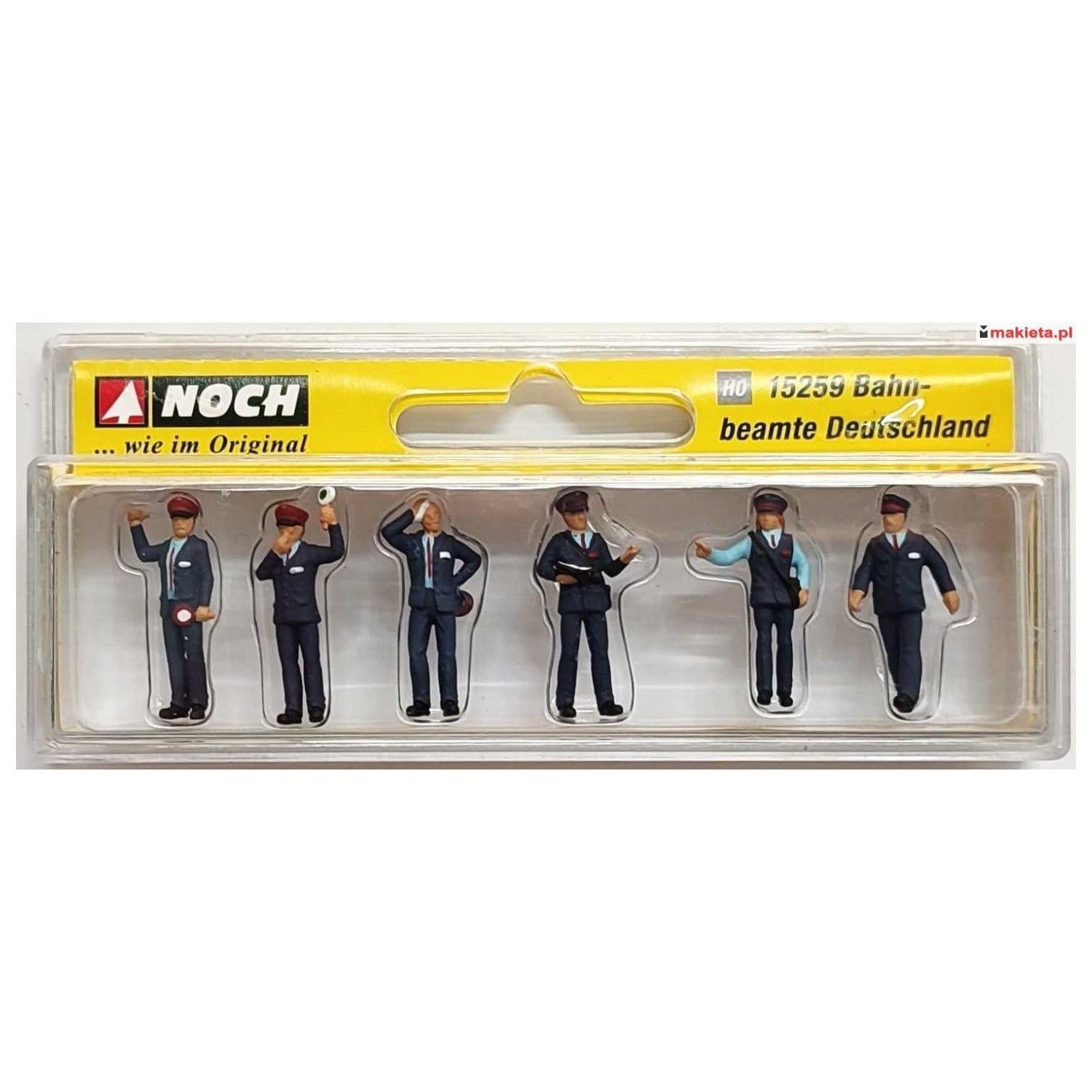 Noch HO German Railway Officials (6 Figures) – Hobbyco