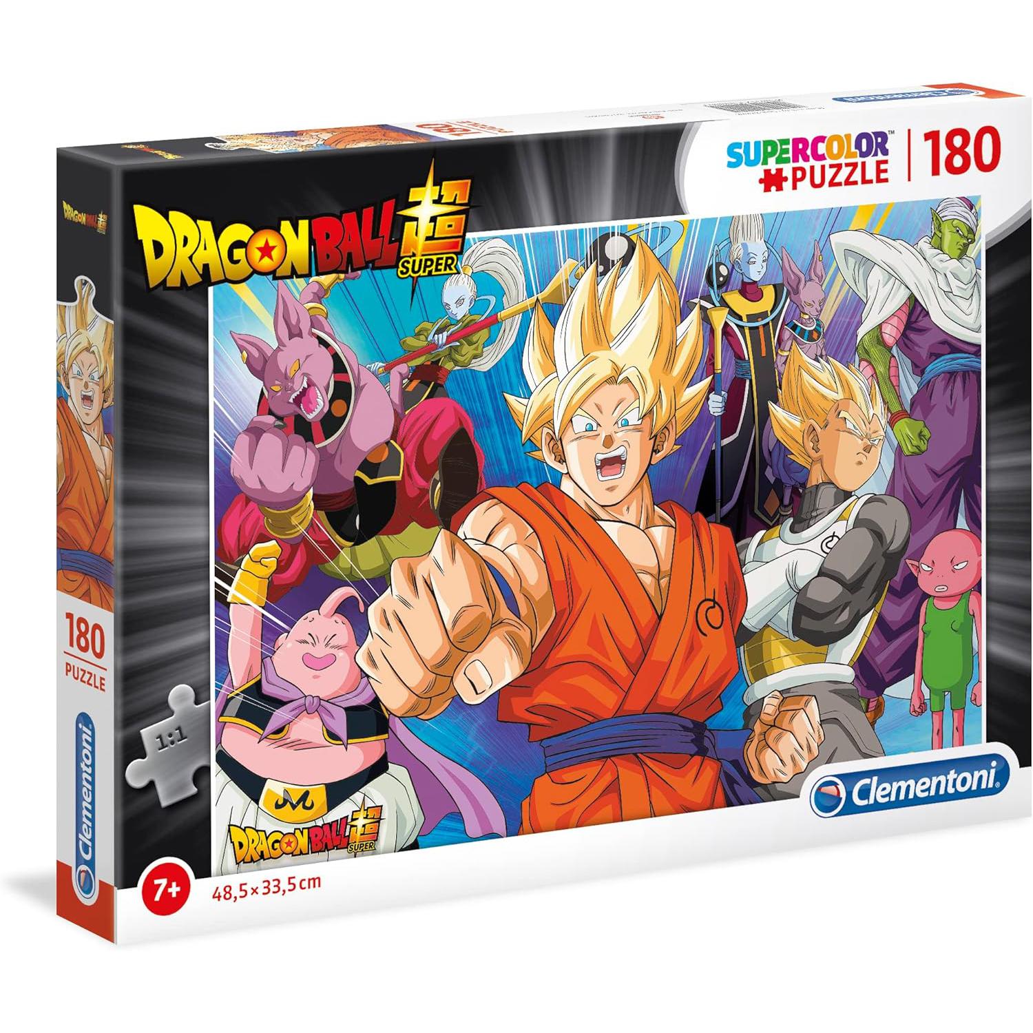 180pc Dragon Ball Super Color Puzzle #1