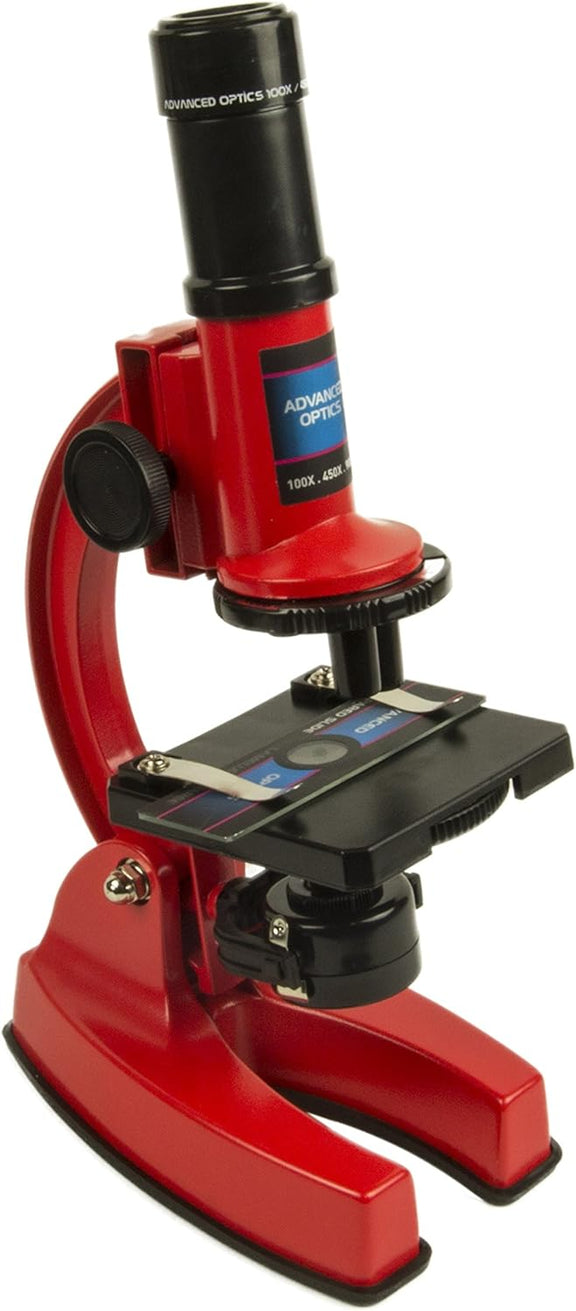 Eastcolight Metal Die-Cast Microscope Set in Carrying Case with ...