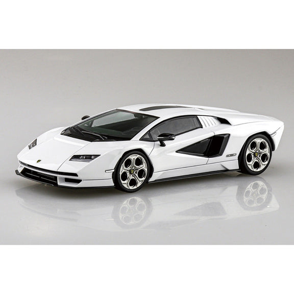 Aoshima 1/32 SNAP Lamborghini Countach LPI 800-4 (White) – Hobbyco