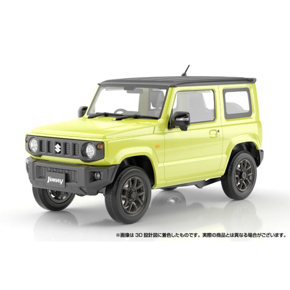 Aoshima 1/24 Snap JB64 Jimny 2018 Kinetic Yellow – Hobbyco