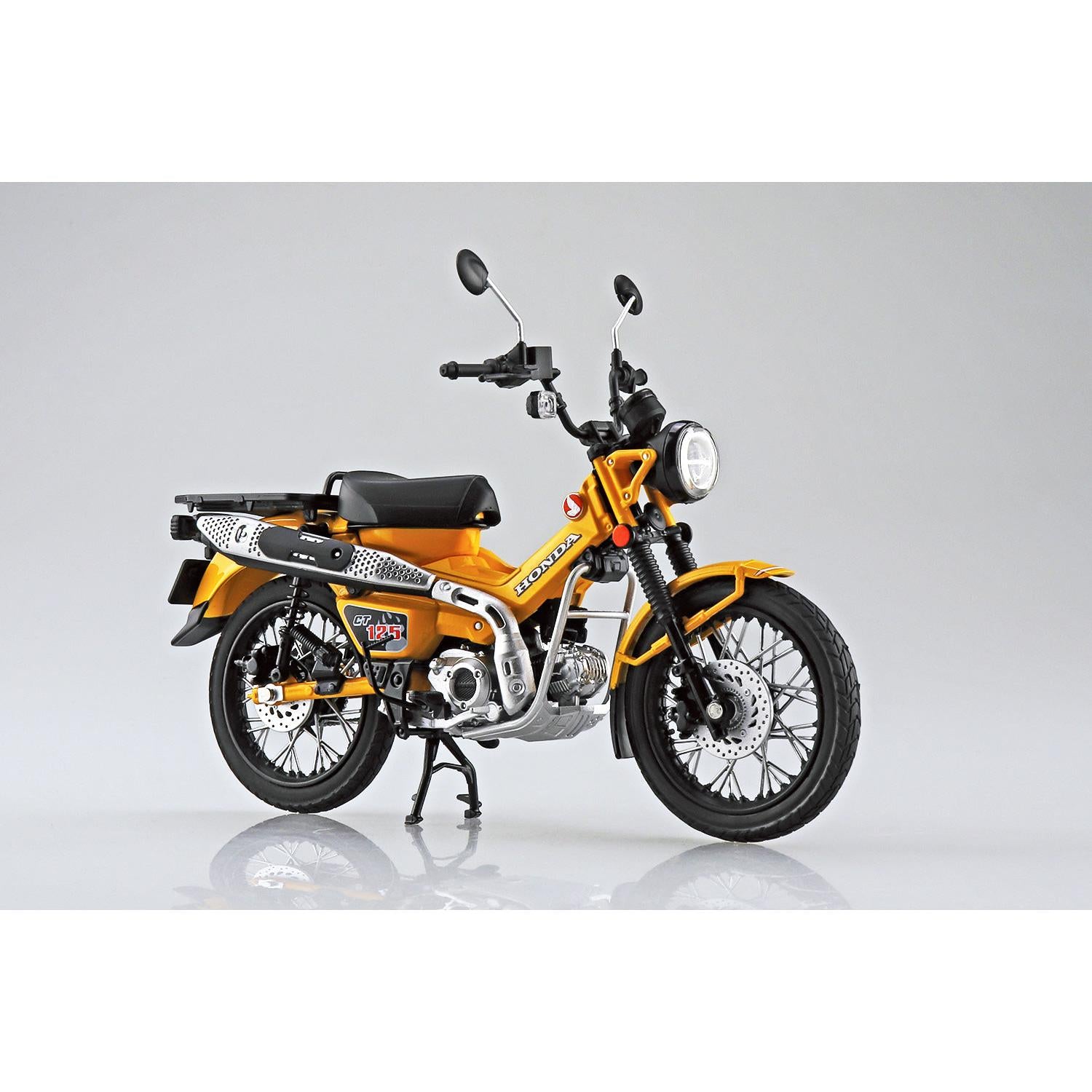 Aoshima 1/12 Diecast Honda CT125 Hunter Cub (Turmeric Yellow) – Hobbyco