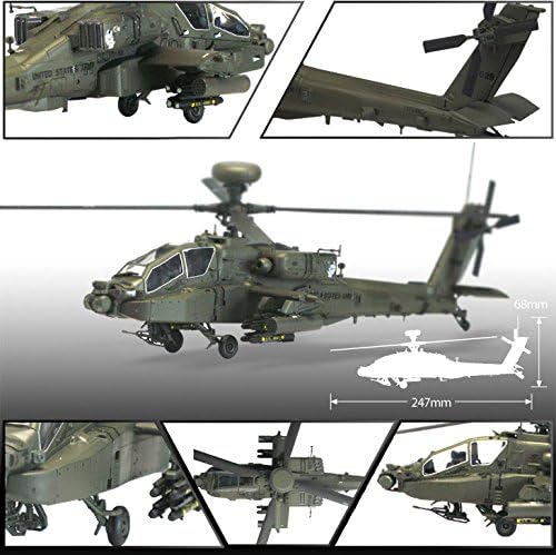 Academy 1/72 AH-64D Block II Apache – Hobbyco