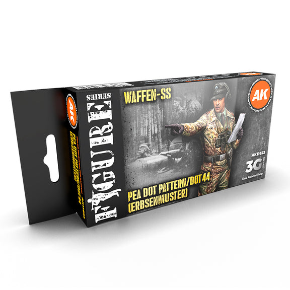 AK Interactive Figure Series: Waffen SS 44 Dot Uniform Colors Acrylic ...