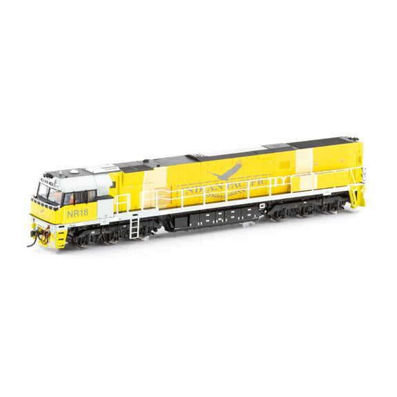 Auscision Models N NR18 Indian Pacific (MK2) - Yellow/Silver – Hobbyco