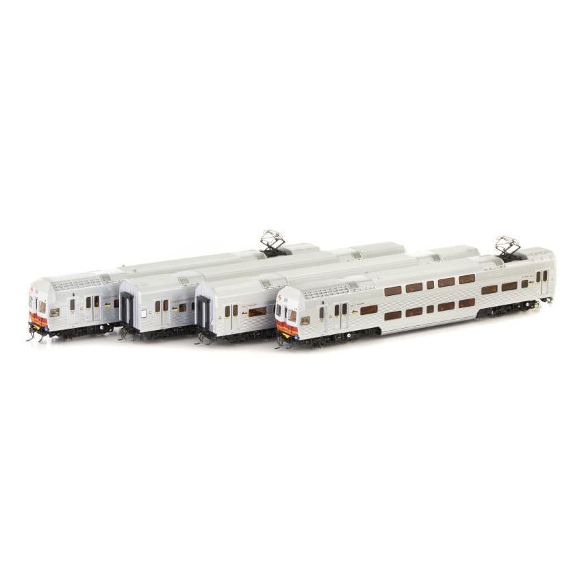 Auscision Models HO V Set SRA Candy Red/Orange/White Nose with Blue ...