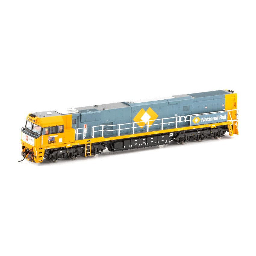 Auscision HO NR40 National Rail with 'The Ghan' Logo - Orange/Grey ...