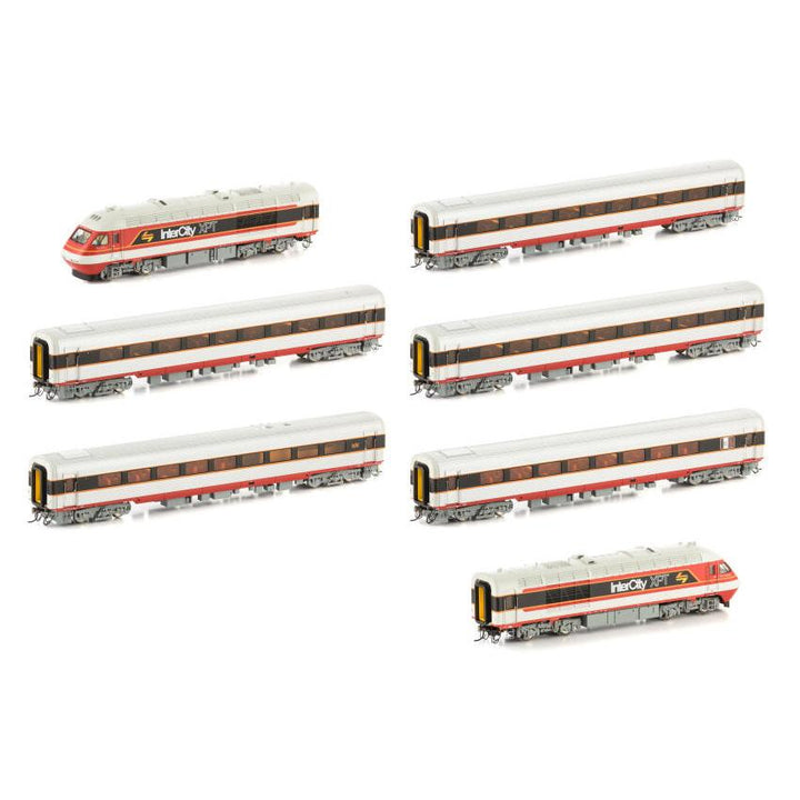 Auscision Models HO XPT-1 SRA InterCity XPT Red/Grey/Black with Candy ...