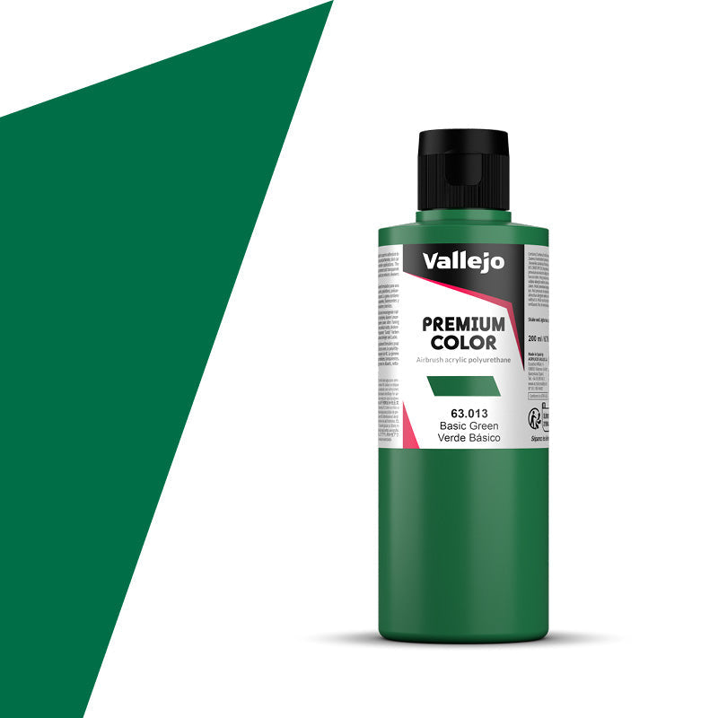 Vallejo Premium Color Basic Green 200ml – Hobbyco