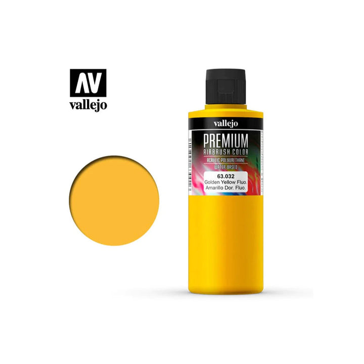 Vallejo Premium Color Gondel Yellow Fluo 200ml – Hobbyco