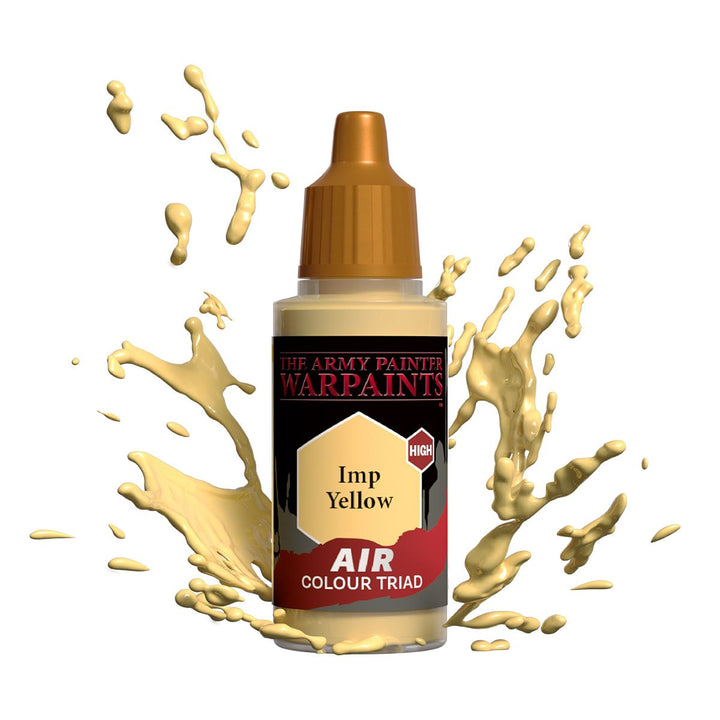 Army Painter Warpaints - Air Imp Yellow Acrylic Paint 18ml | Hobbyco ...