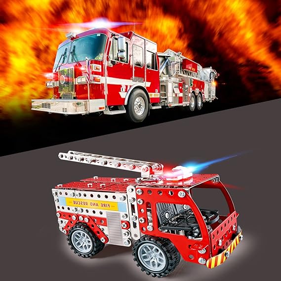 Construct It 292pc Fire Rescue Emergency Response | Hobbyco - Est.1935