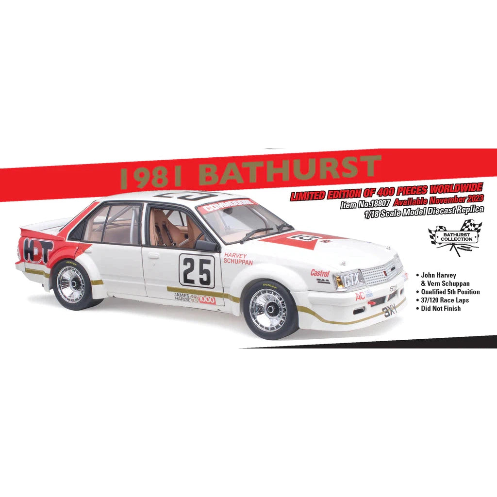 Classic Carlectables 1/18 Holden VC Commodore 1981 Bathurst - John ...