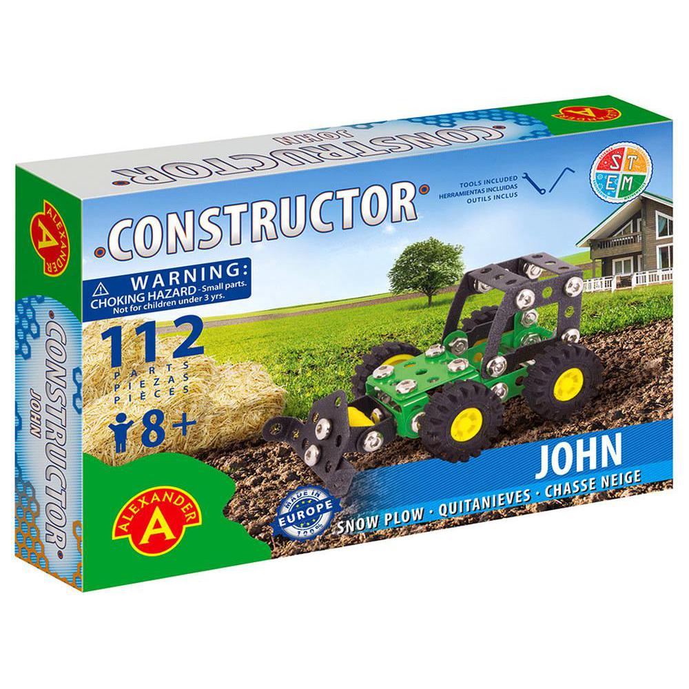 112pc John Farm Plow Constructor Kit