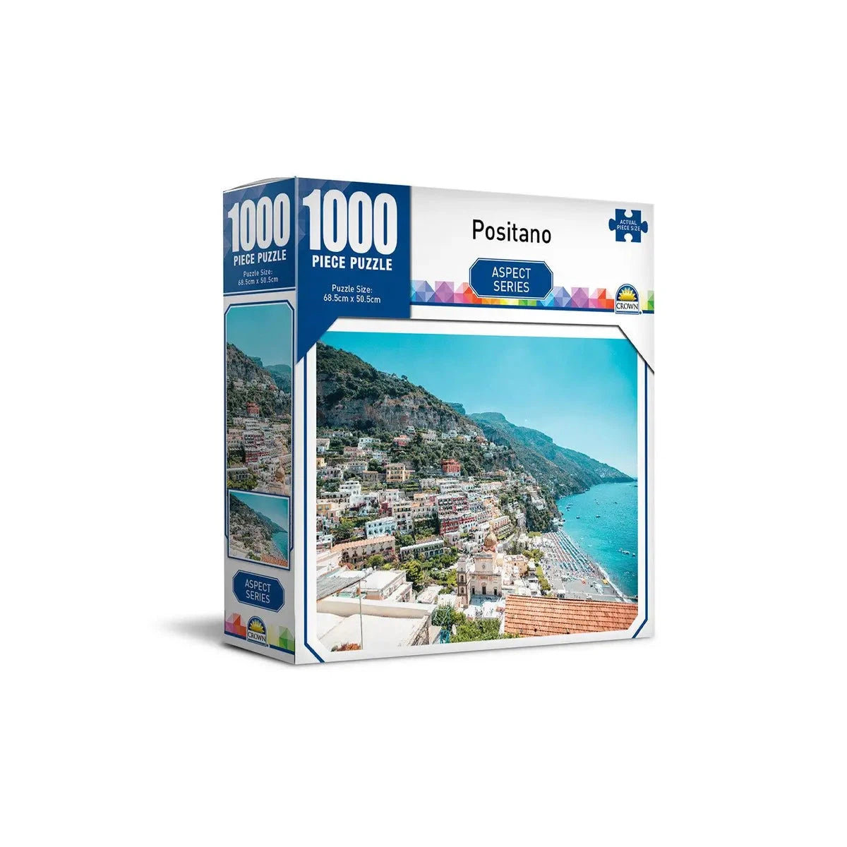 CROWN 1000pc Aspect Series 1 Positano Italy Puzzle