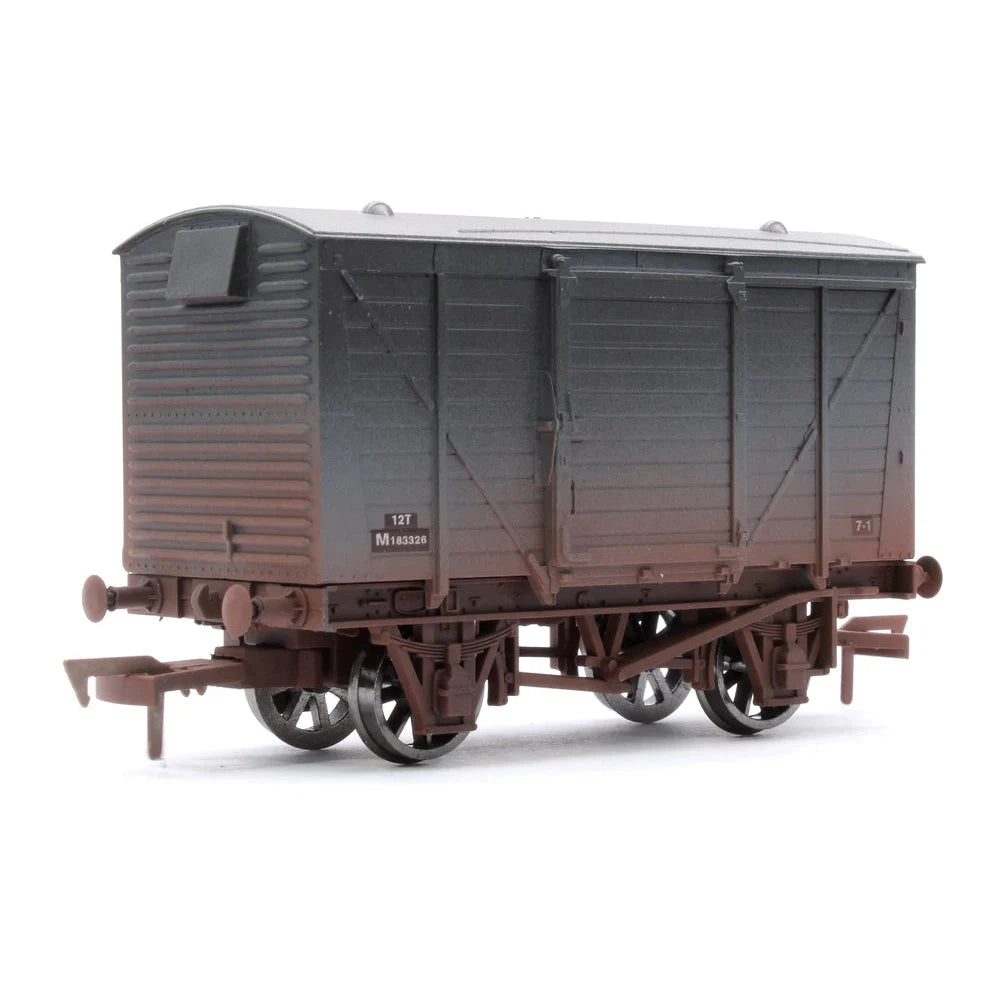 Dapol OO Ventilated Van BR Grey M183326 Weathered – Hobbyco