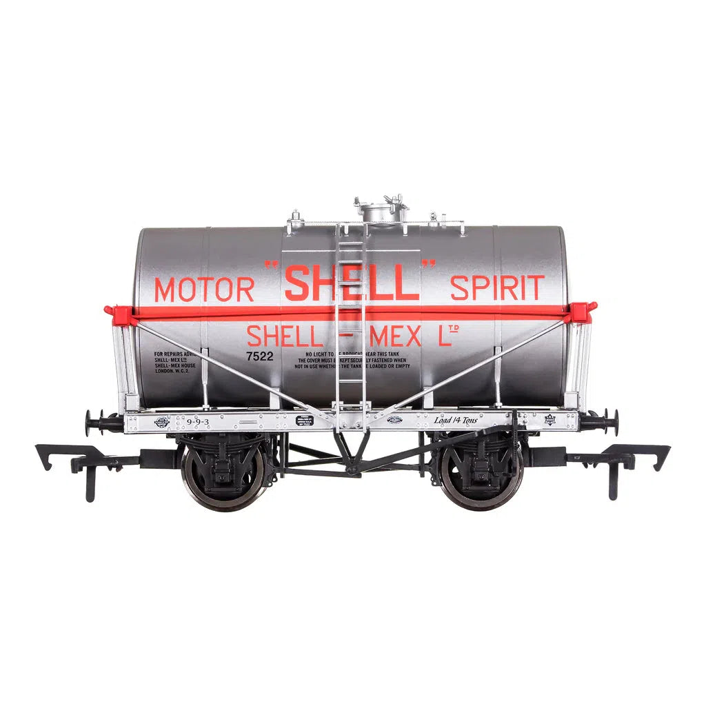 OO 14T Tank Wagon Class A Shell BP Silver A7498 | Hobbyco - Est.1935