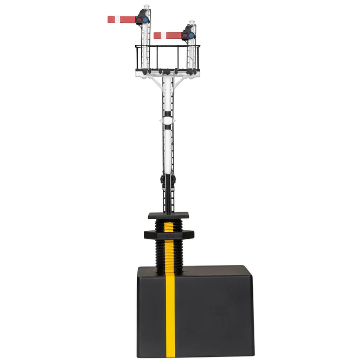 OO Junctn Signal LMS with Two Arms Shorter Post to RT