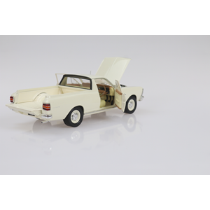DDA Collectibles 1/24 White 1969 XW Ford Falcon Ute 6 Cylinder Fully ...