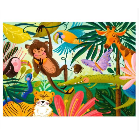 Enjoy Puzzle Piece together the Enjoy 1000pc In the Jungle jigsaw ...