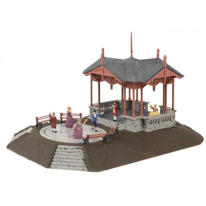 Faller HO Music Pavilion with Dancing Figures – Hobbyco