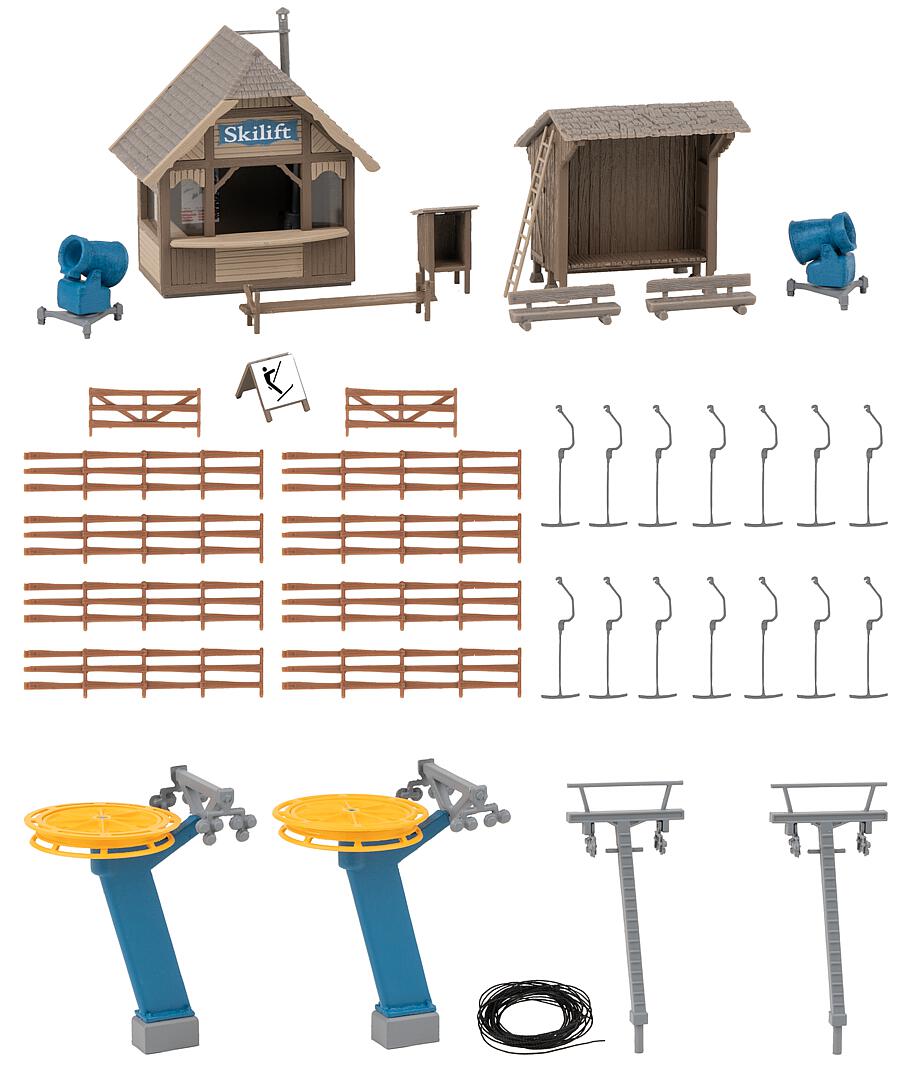 Faller HO Tow Lift with Kiosk – Hobbyco