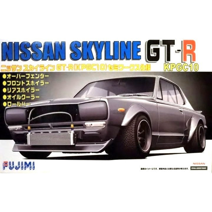 1/24 Nissan KPGC10 Skyline GT-R Semi-Works Plastic Model Kit