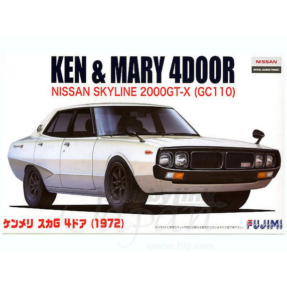 Fujimi 1/24 Nissan KPGC-110 GT-R '72 "Ken & Mary" (ID-5) Plastic Model ...