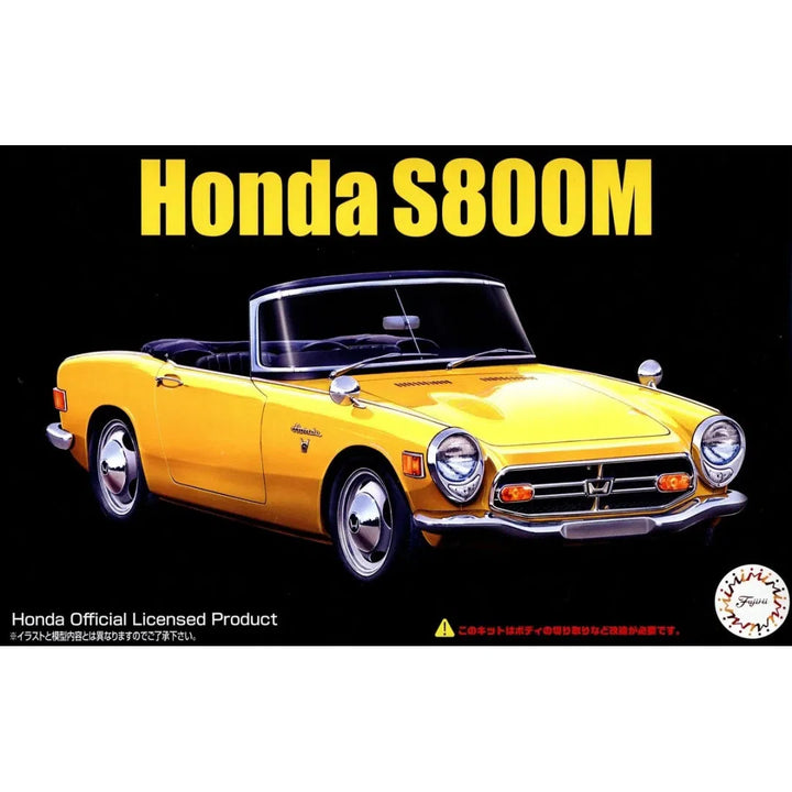 Fujimi 1/24 Honda S800M (ID-309) Plastic Model Kit – Hobbyco