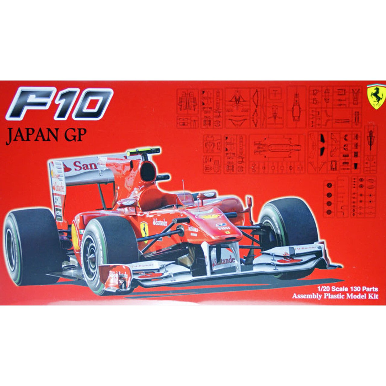 Fujimi 1/20 Ferrari F10 Japan GP (GP-32) Plastic Model Kit – Hobbyco