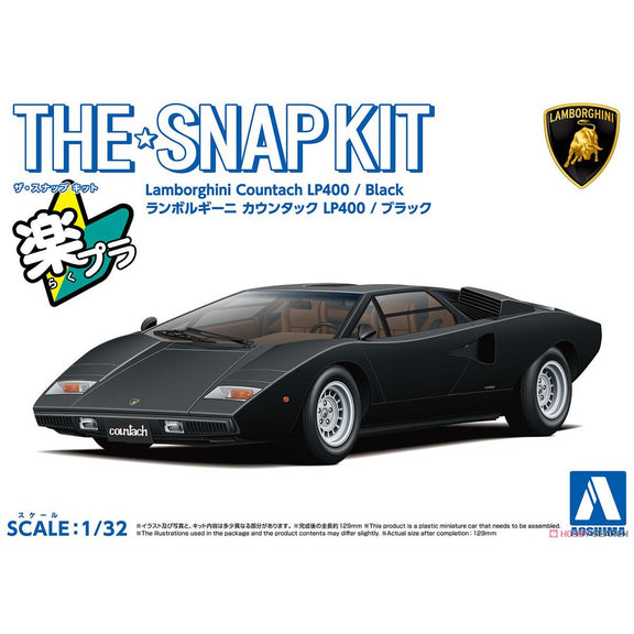 1/24 Lamborghini Countach LP400 (RS-8) Plastic Model Kit