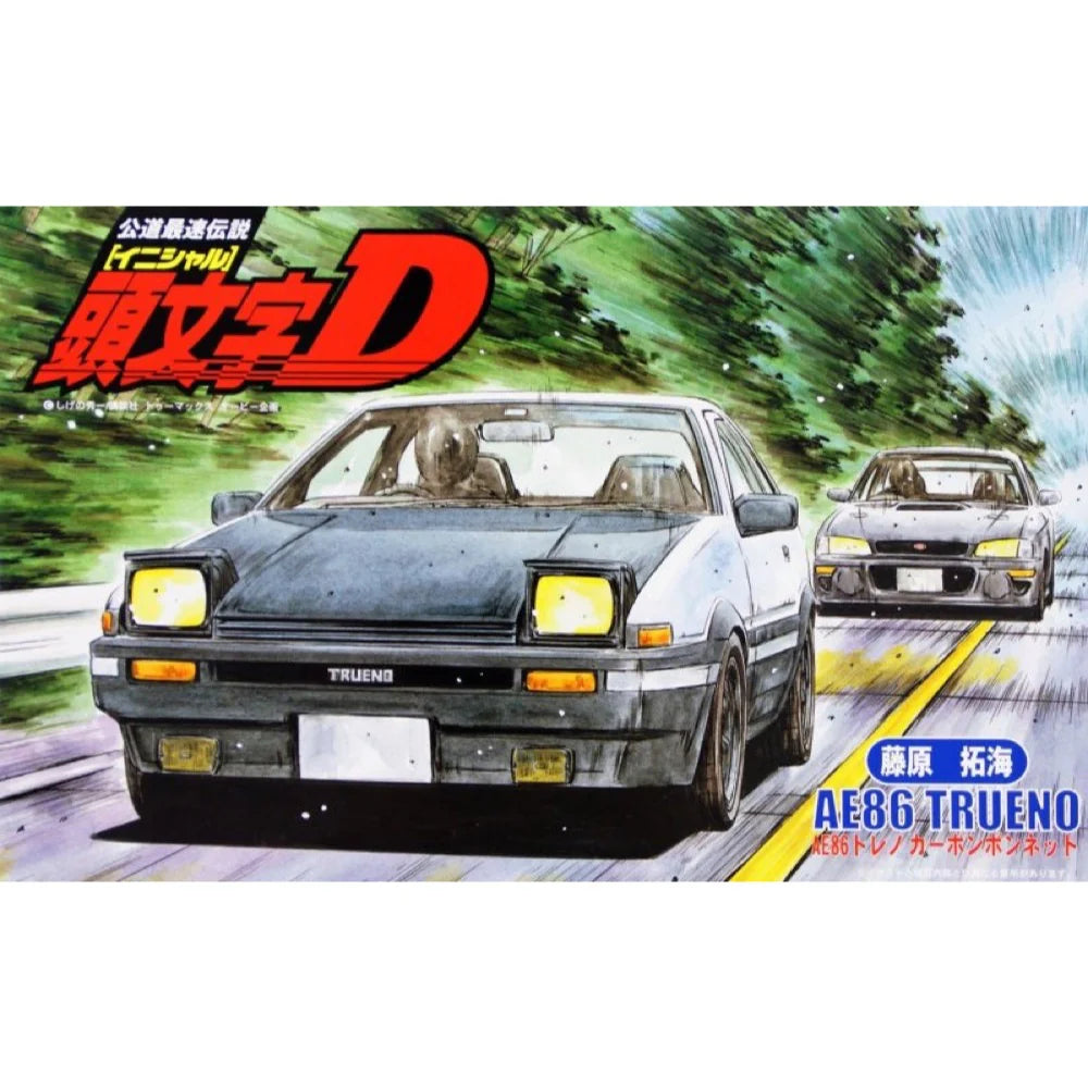 Fujimi 1/24 Toyota AE86 Trueno '83 "Carbon Bonnet" (ISD-19) Plastic ...