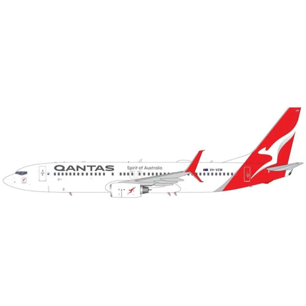 Gemini Jets QANTAS 1/200 Qantas Airways B737-800S VH-VZW Upgraded Stand ...