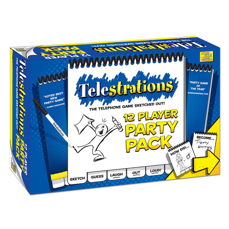 USAopoly Telestrations 12 Player Party Pack | Hobbyco - Est.1935