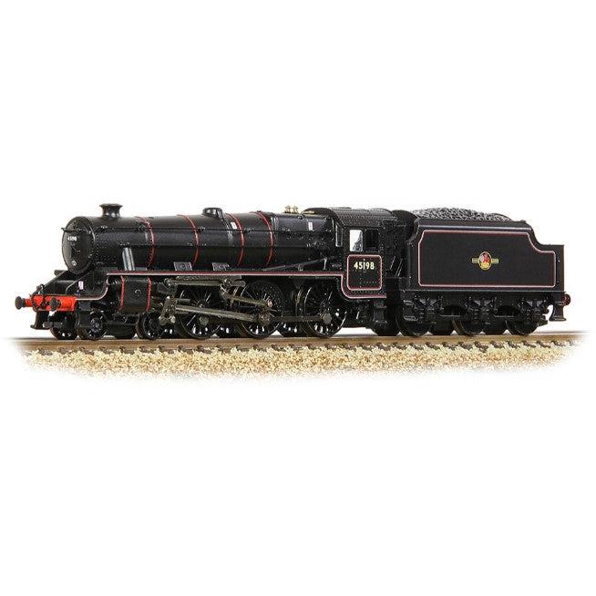 N LMS 5MT 'Black 5' with Welded Tender 45198 BR Lined Black (Late Cres