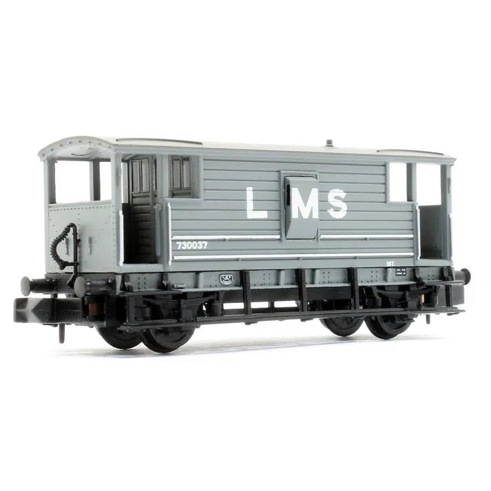 N LMS 20T Brake Van 730037 LMS Grey