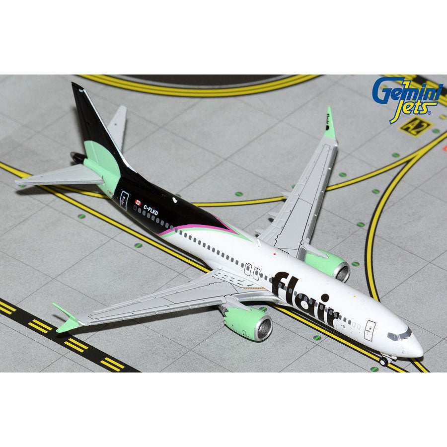 Gemini Jets 1/400 Flair Airlines B737 MAX 8 C-FLKD – Hobbyco