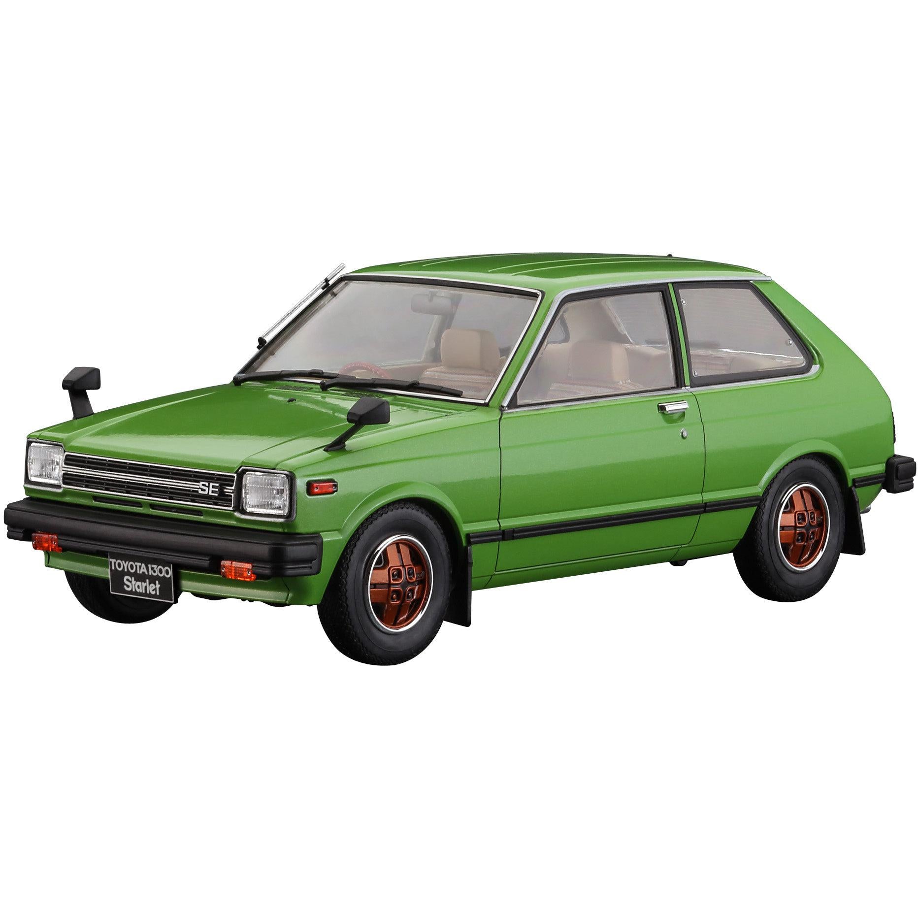 Hasegawa 1/24 Toyota Starlet KP61 S (3-Door) Middle Version (1980) | Hobbyco - Est.1935