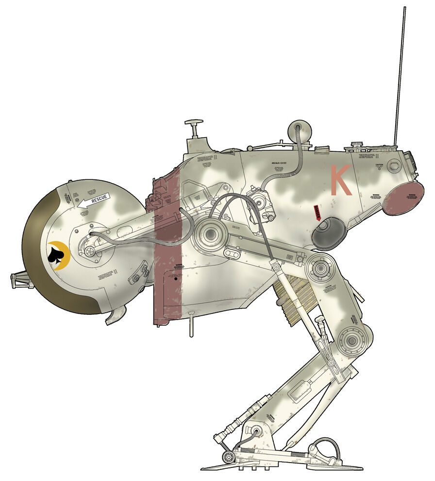 1/20 Luna Tactical Reconnaissance Machine Lum-168 Camel "Early Version