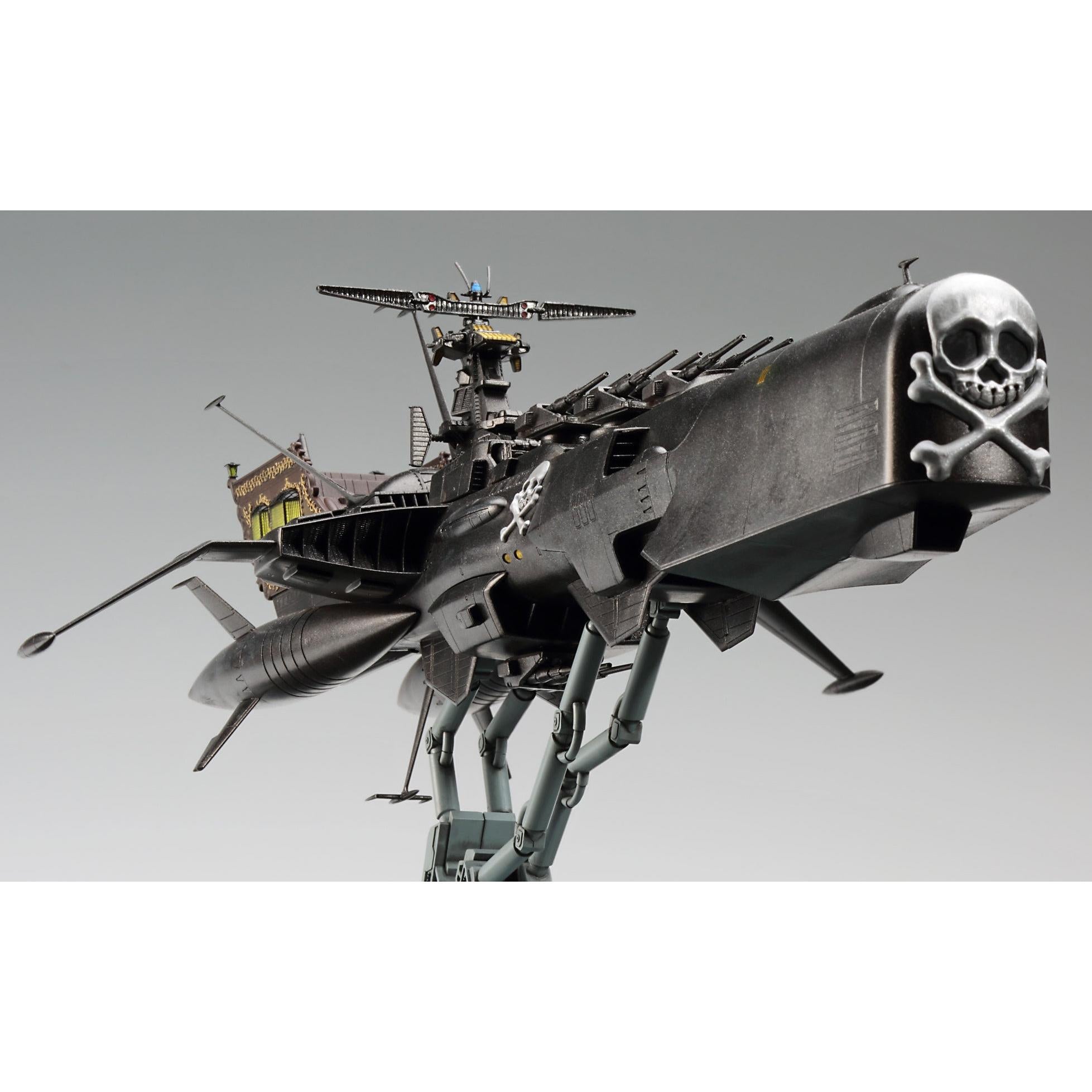 Hasegawa 1/1500 “Captain Harlock Space Pirate Dimension Voyage” Space Pirate Battleship Arcadia ...