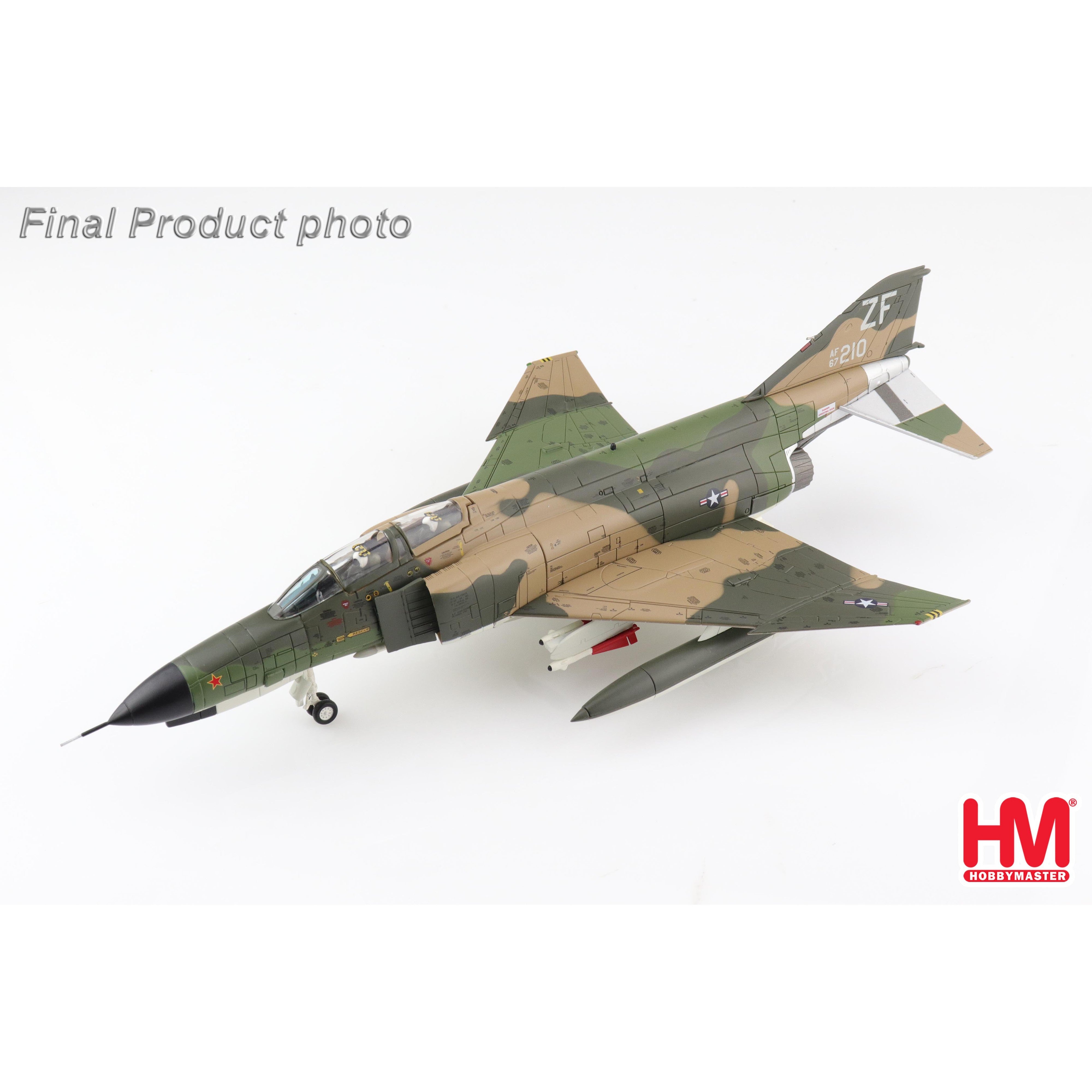 F4E Phantom II 670210 58th TFS Udorn RTAB June1972 (with AIM4 Falcon m