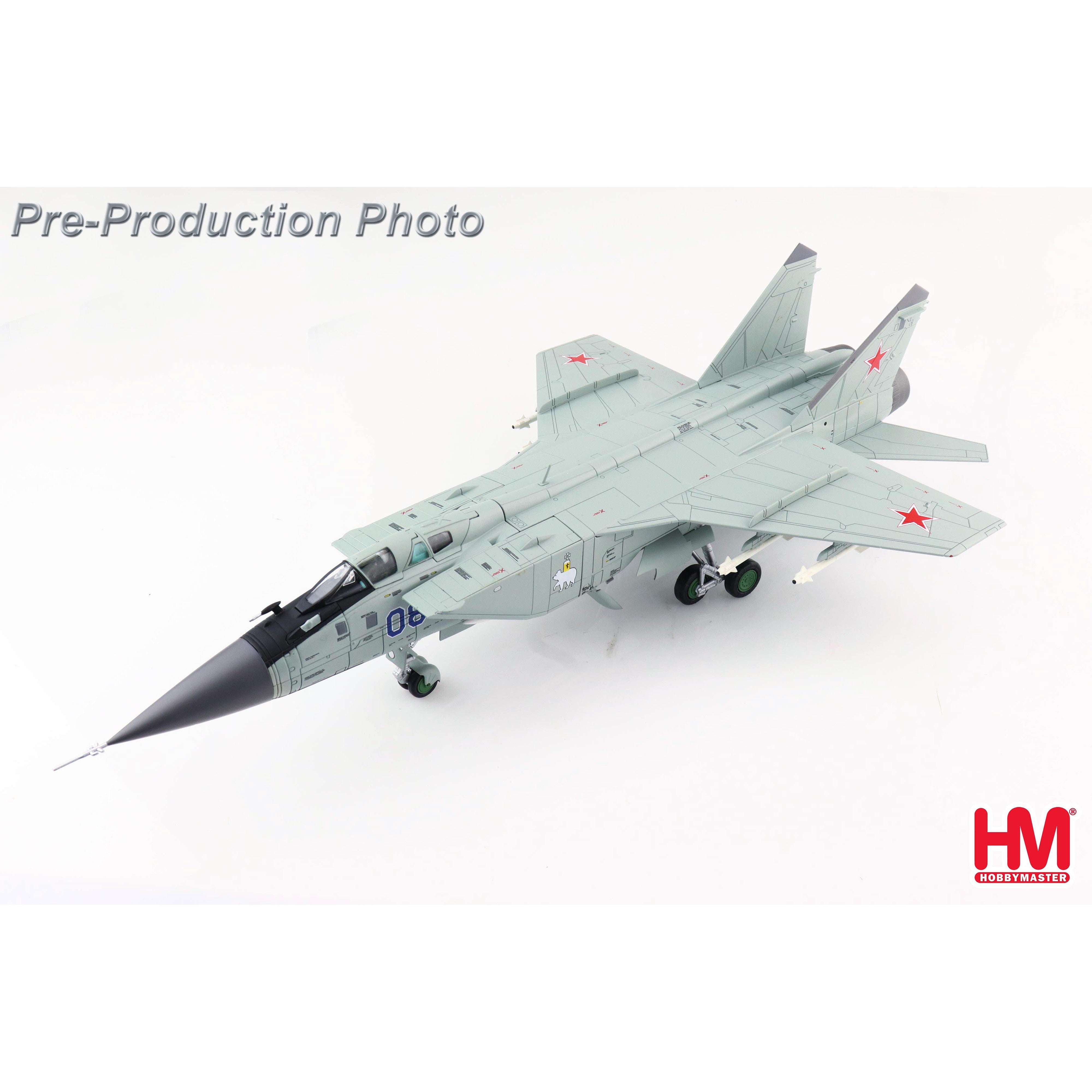 1/72 MIG-31B Foxhound Blue 08 (Early version) Russian Air Force